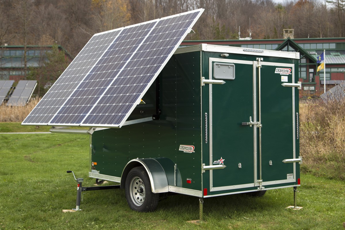 Lidar Power Supply | Moderate Climate, PV, Trailer